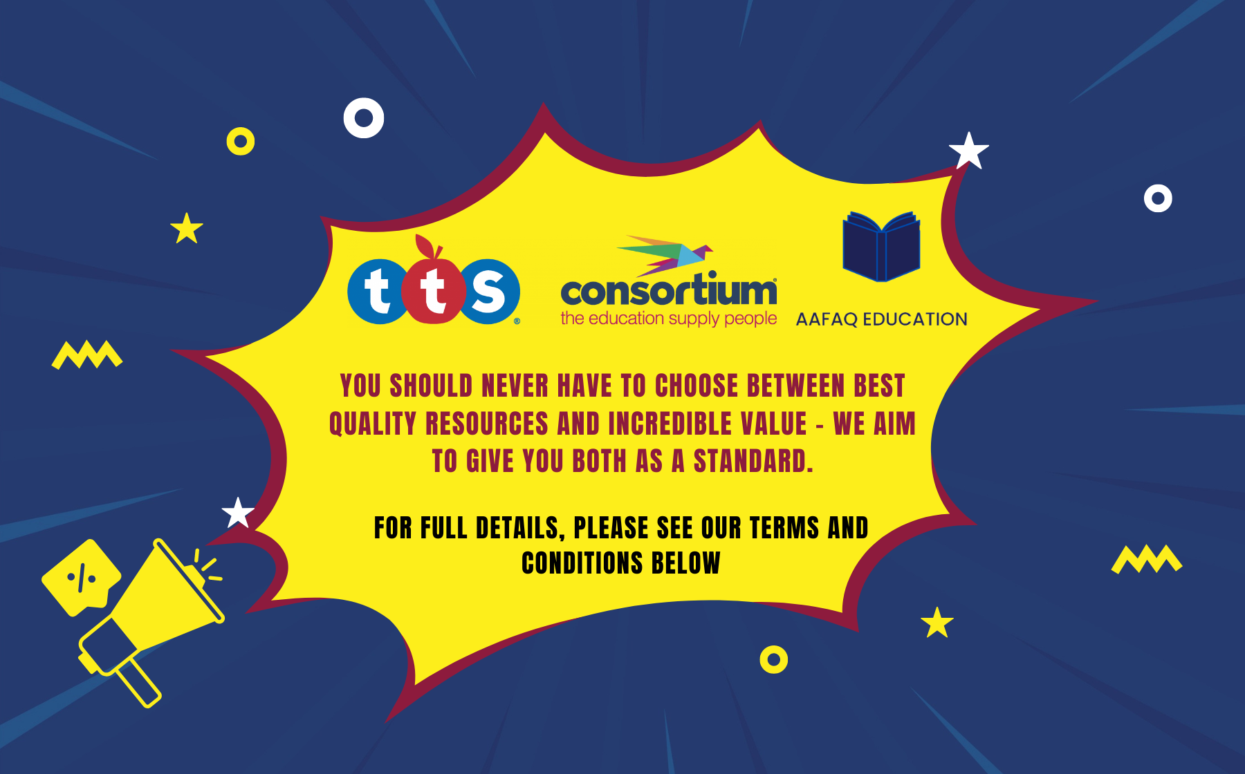TTS and Consortium Price Match Promise* — aafaqeducation